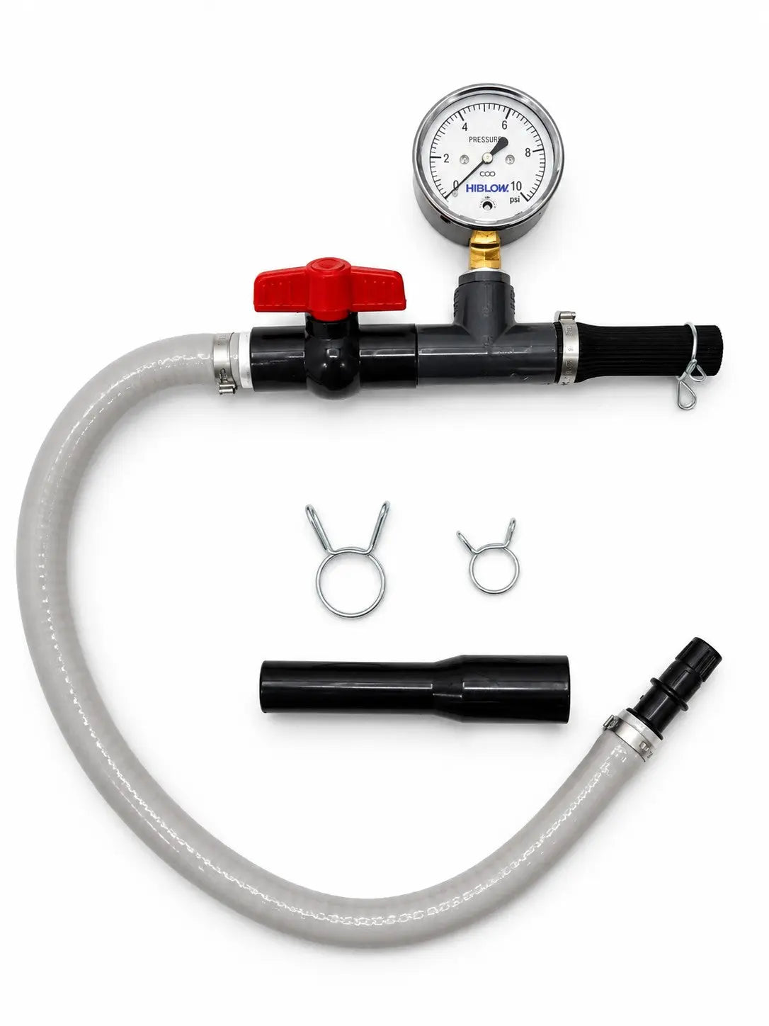 Portable Pressure Gauge Kit (0-10 PSI) – HIBLOW USA